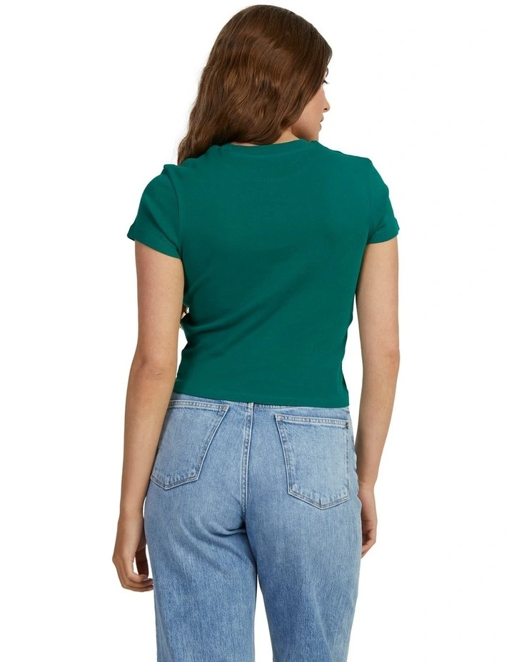 Roxy Summertime Glow Boyfriend T-shirt in Aventurine | MYER