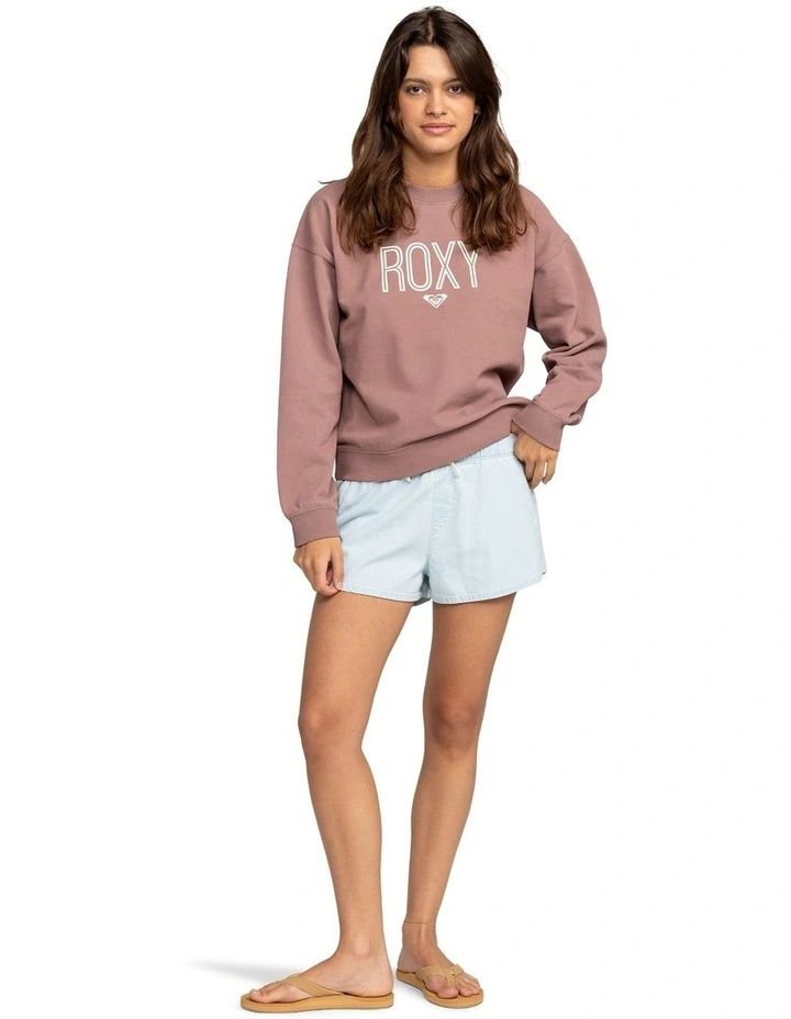 Roxy Until Daylight Pullover Sweatshirt In Root Beer | MYER