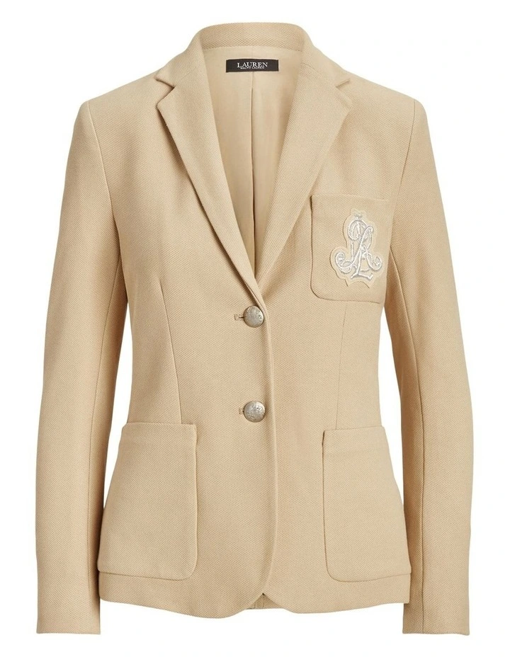 Lauren Ralph Lauren Bullion Jacquard Blazer in Brown | MYER