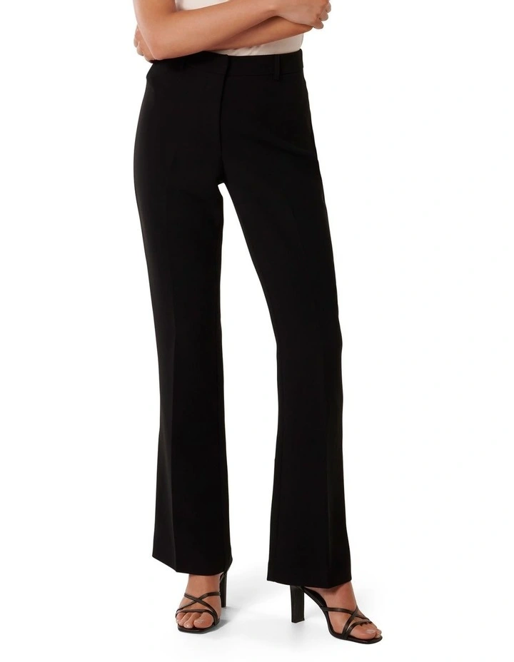 Forever New Gabrielle Flare Pants in Black | MYER