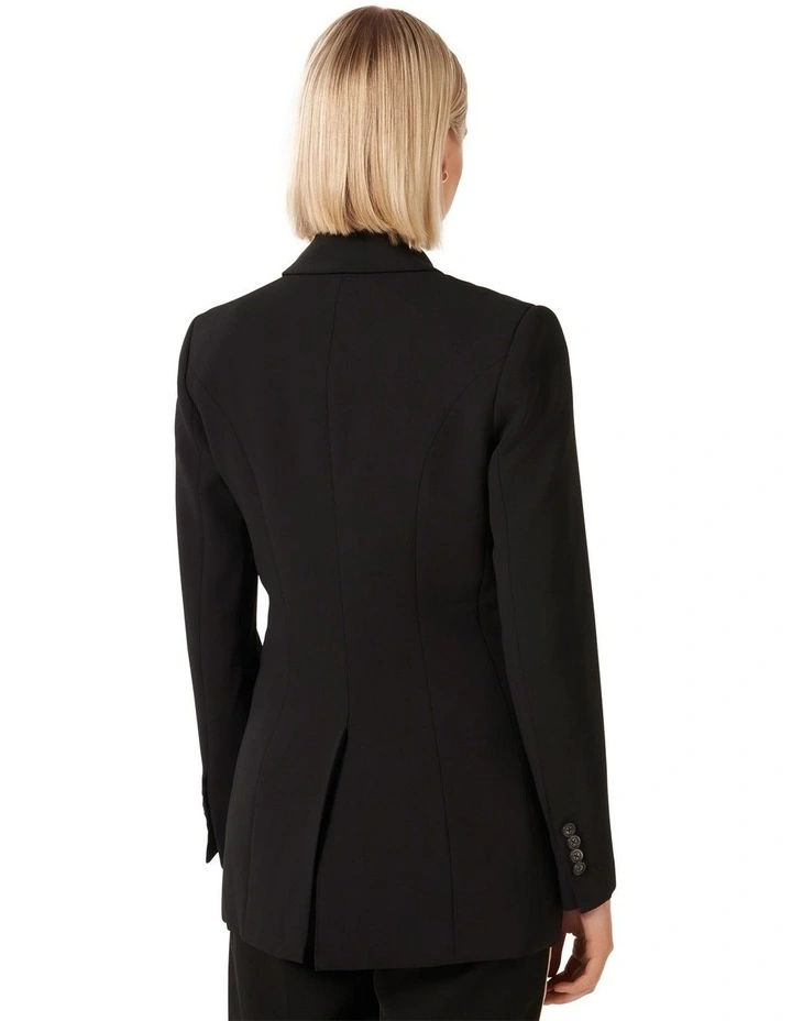 Forever New Molly Single Breasted Blazer in Black | MYER
