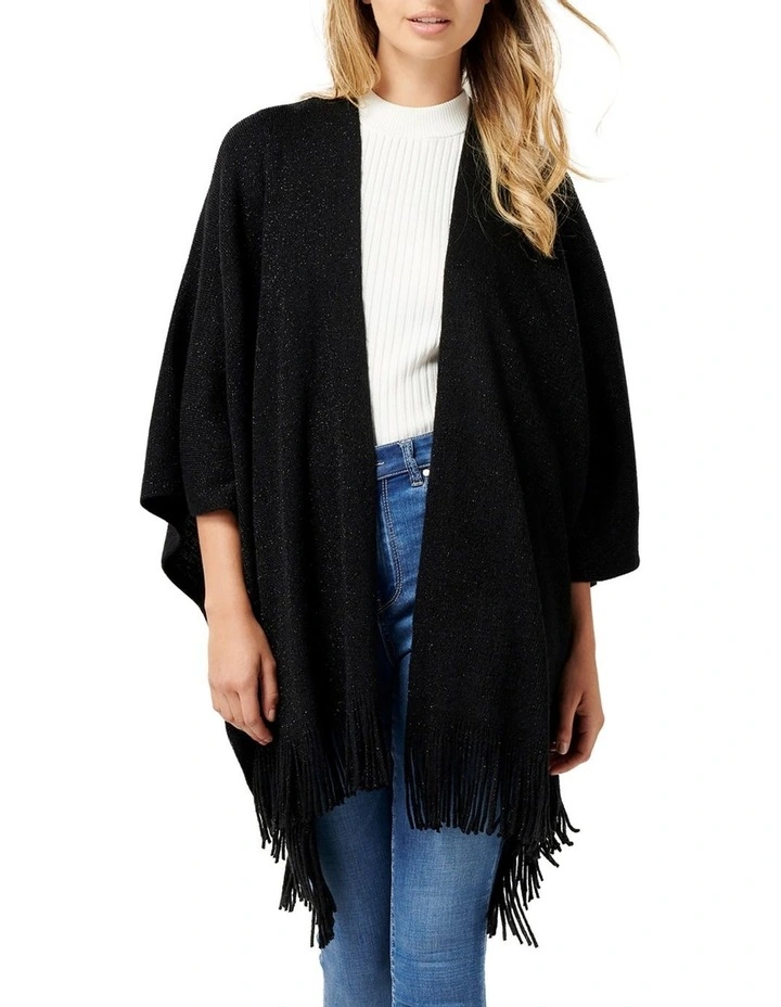 Forever New Mia Metallic Cape | MYER