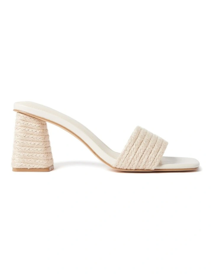 Forever New Taylor Rope Mule in Ivory | MYER