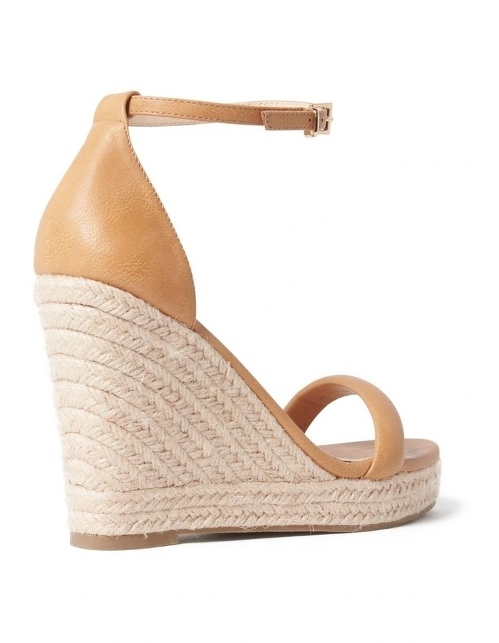 Forever New Amy Espadrille Wedge in Brown | MYER