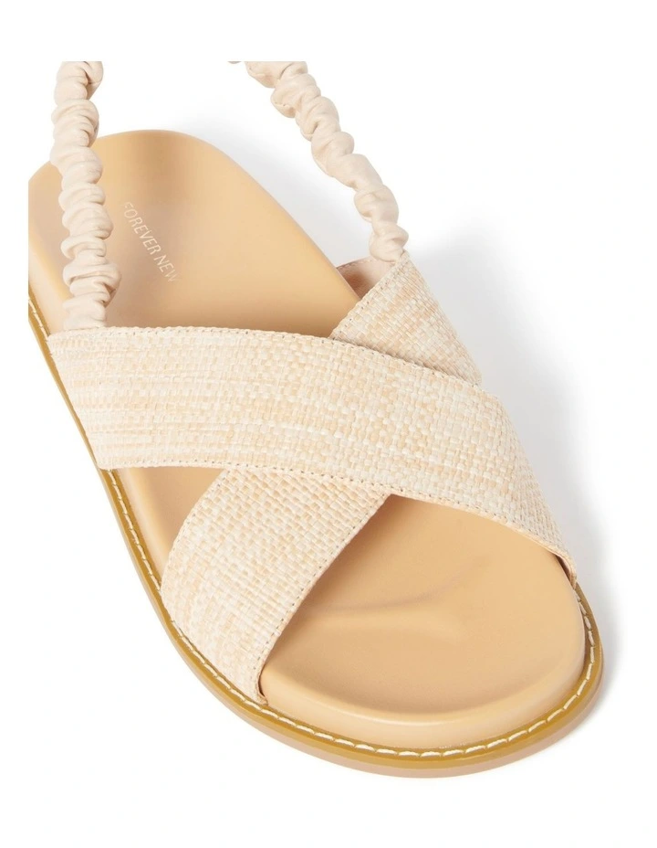 Forever New Blake Cross Over Sandal in Weave | MYER