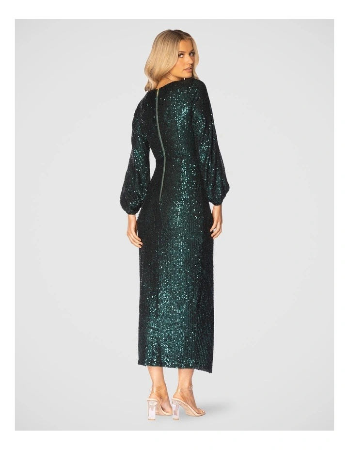 Pilgrim Piolina Gown in Green | MYER