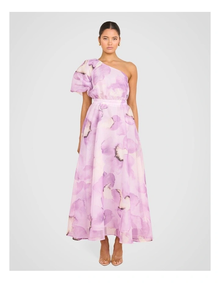 Pilgrim Zailee One Shoulder Maxi Dress in Multi | MYER