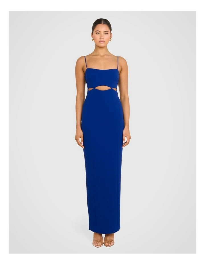 Pilgrim Brielle Cut Out Gown in Cobalt | MYER