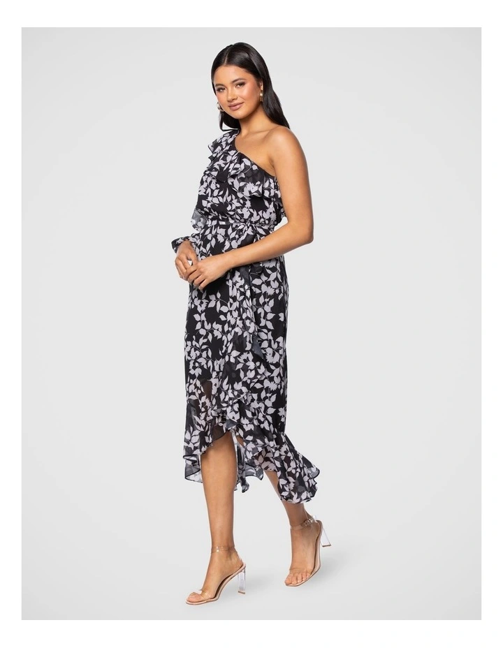 Pilgrim Brett Dress in Black Multi | MYER