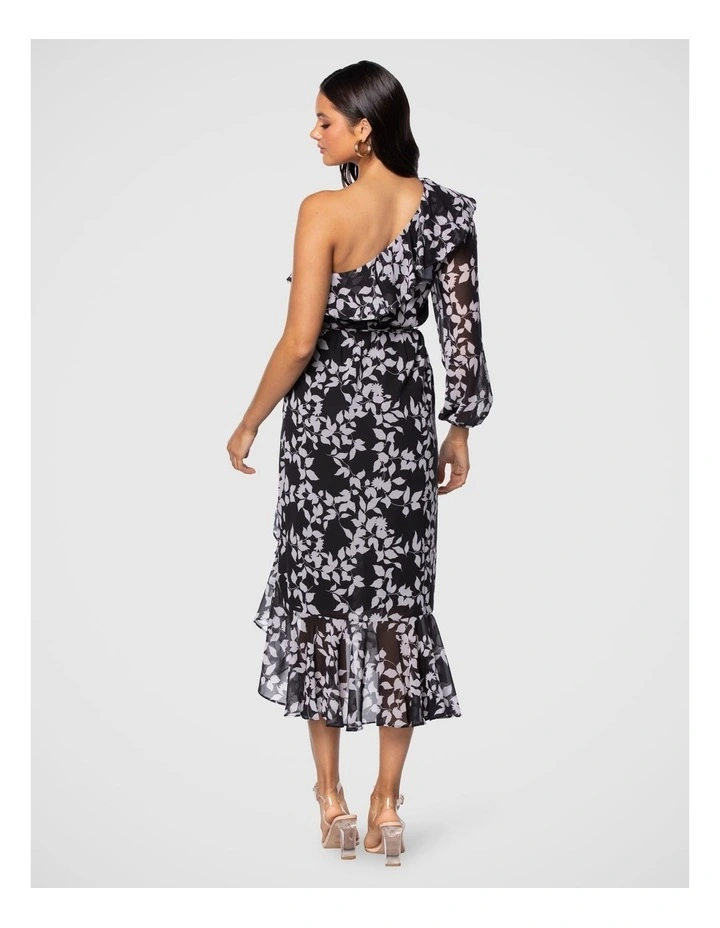 Pilgrim Brett Dress in Black Multi | MYER