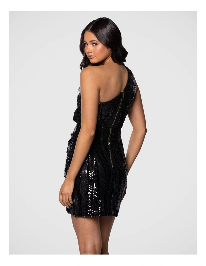 Pilgrim Tressi Mini Dress in Black | MYER