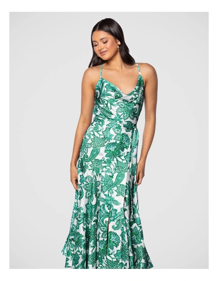 Pilgrim Yoko Dress in Green | MYER
