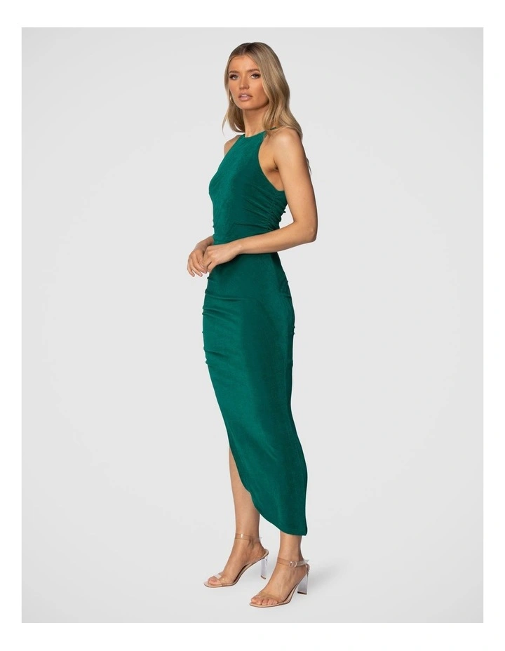 Pilgrim Evelyn Midi Dress in Emerald | MYER