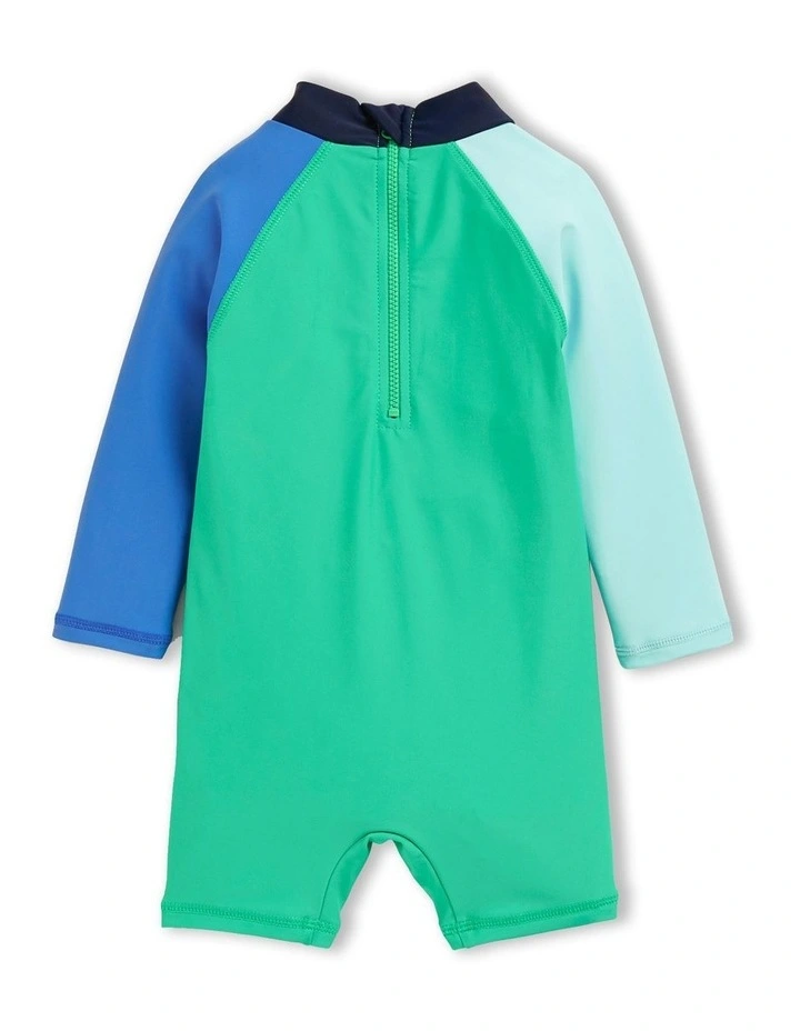 Seed Heritage Colourblock Rashsuit in Multi | MYER