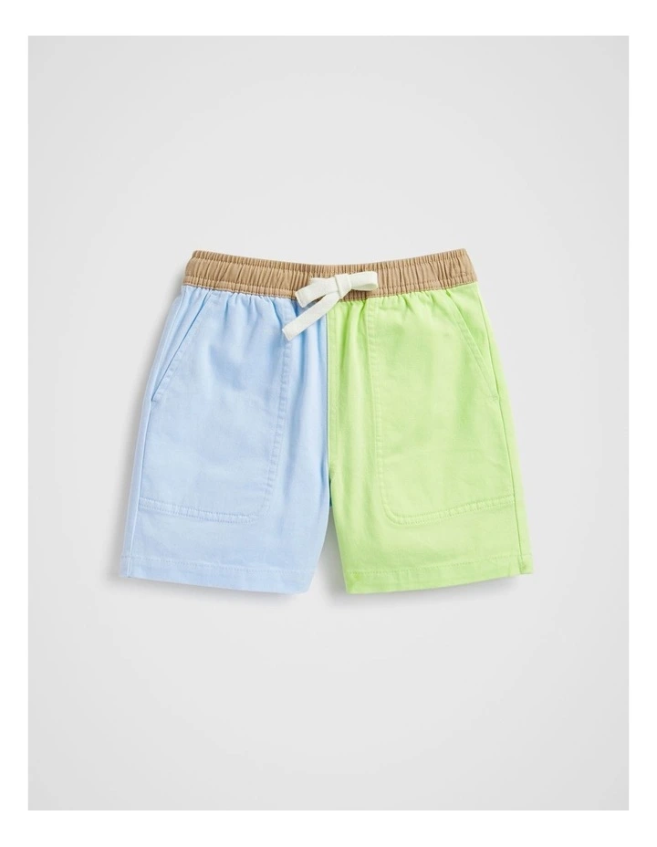 Seed Heritage Color Block Short in Multi | MYER