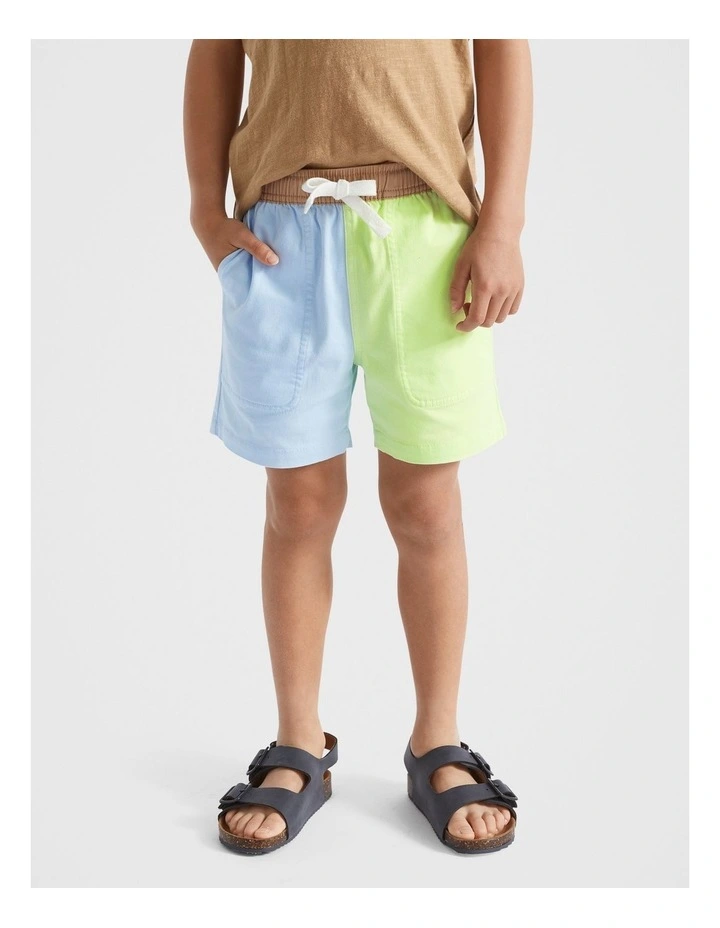 Seed Heritage Color Block Short in Multi | MYER