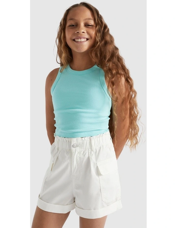 Seed Heritage Crop Rib Tank in Green | MYER