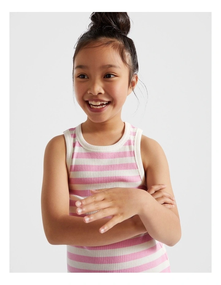 Seed Heritage Rib Tank Dress in Candy Pink | MYER