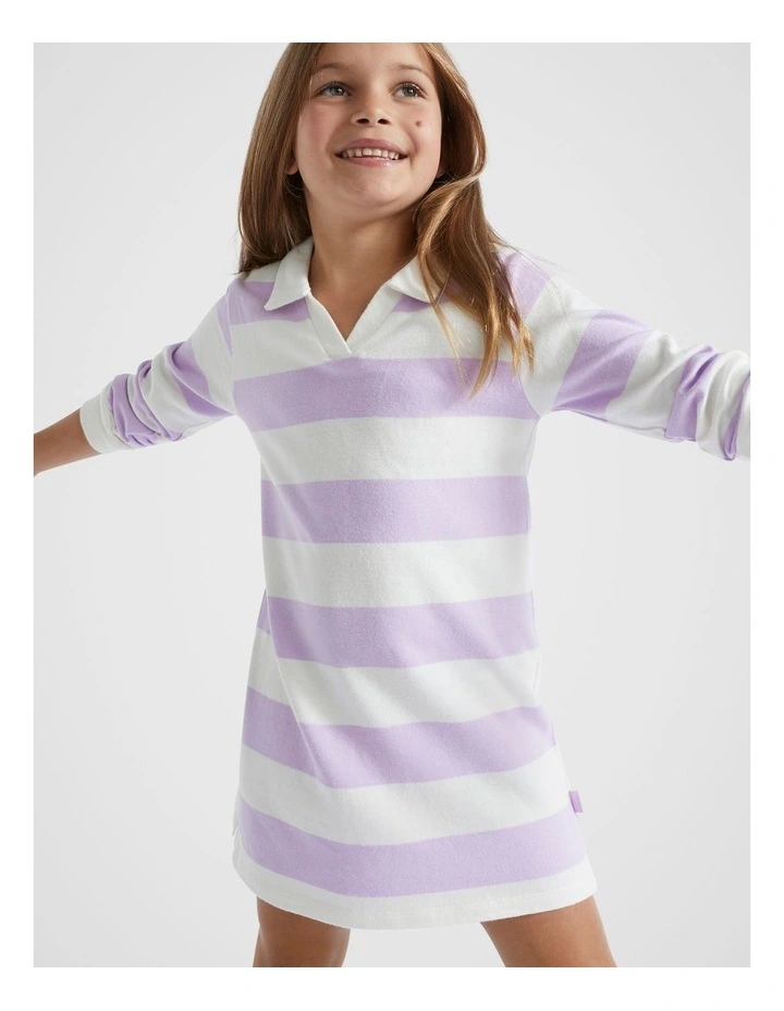 Seed Heritage Core Rugby Dress in Orchid | MYER