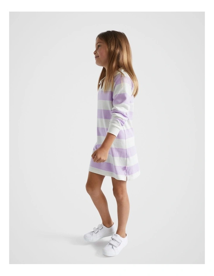 Seed Heritage Core Rugby Dress in Orchid | MYER