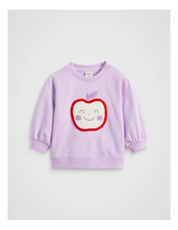 Seed Heritage Apple Sweater in Orchid | MYER