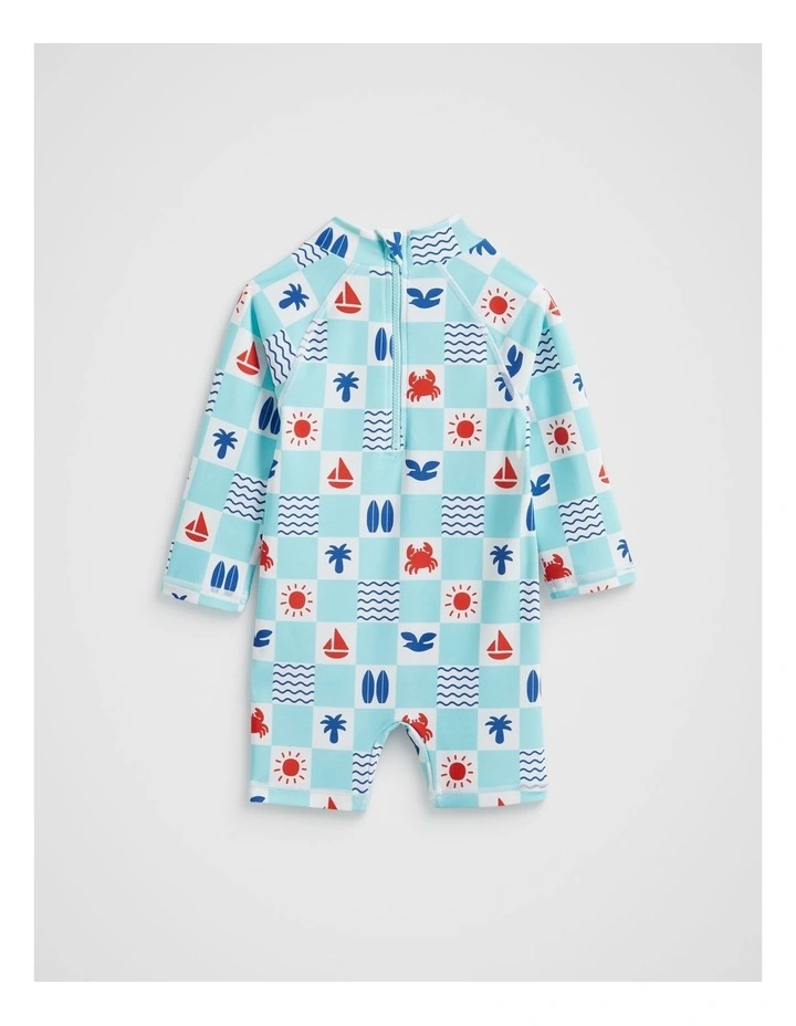 Seed Heritage Ocean Rashsuit In Multi | MYER