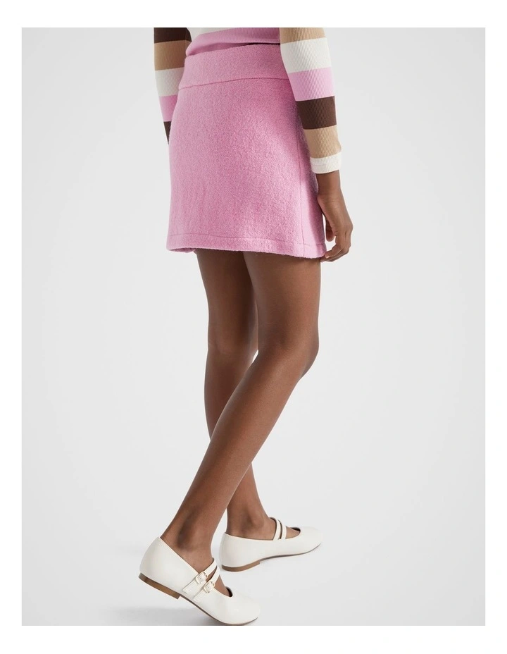 Seed Heritage Boucle Skirt in Candy Pink | MYER