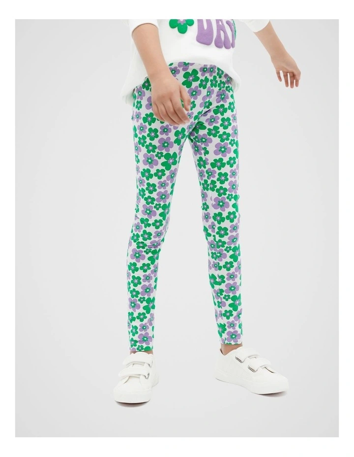 Seed Heritage Floral Legging In Canvas | MYER