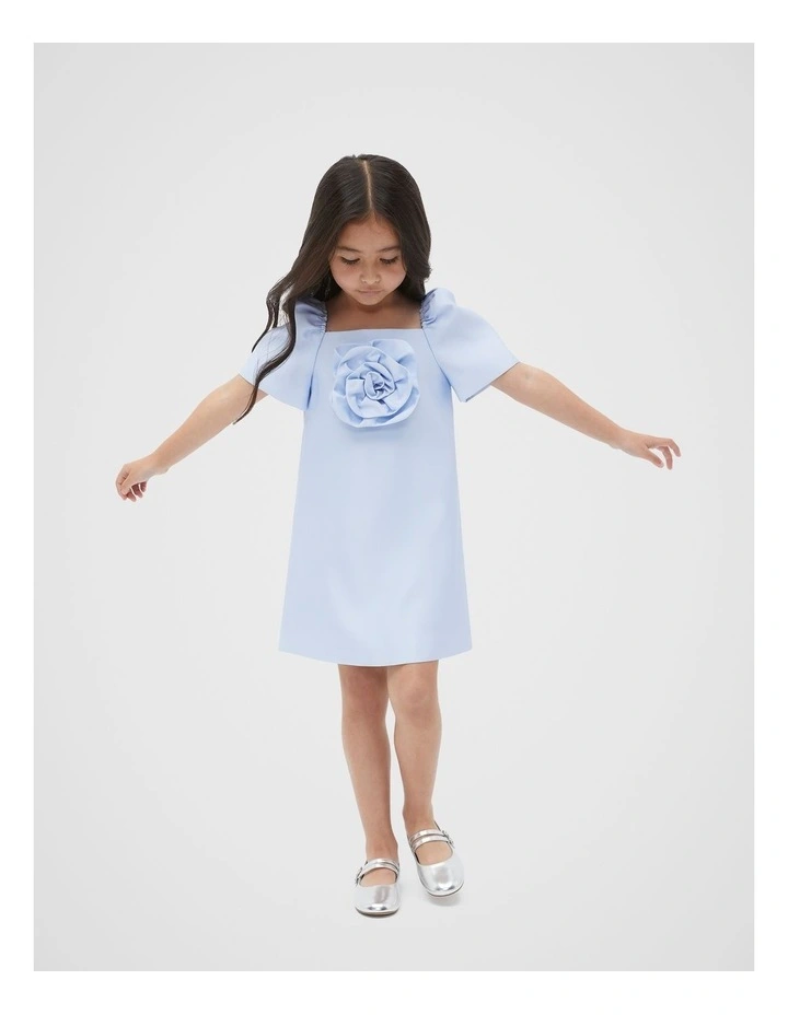 Seed Heritage Rosette Dress in Blue | MYER