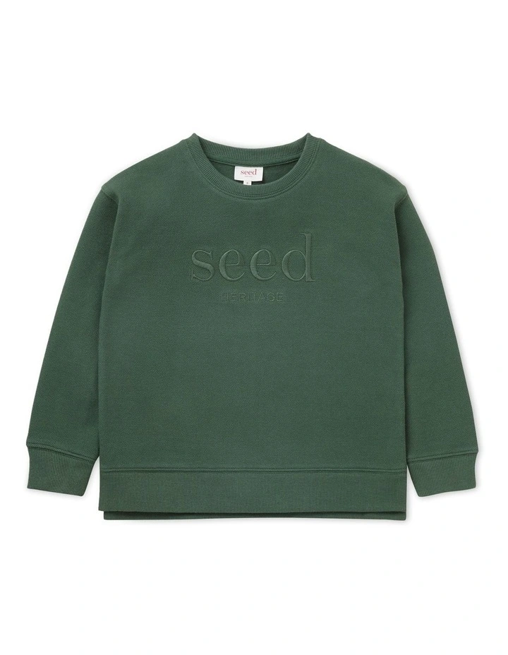 Seed Heritage Core Logo Sweat | MYER