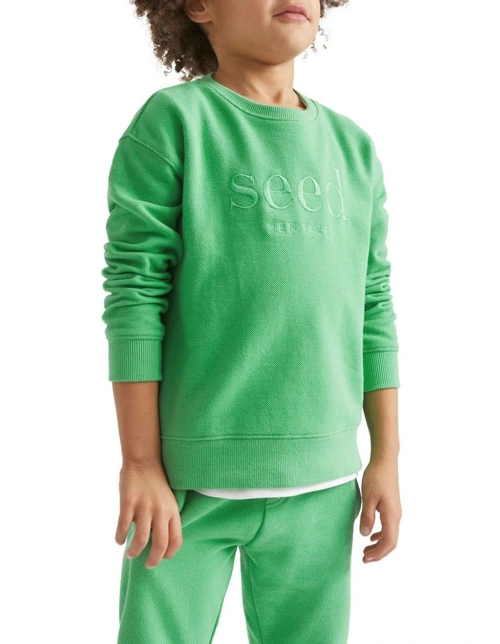 Seed Heritage Core Logo Sweat | MYER