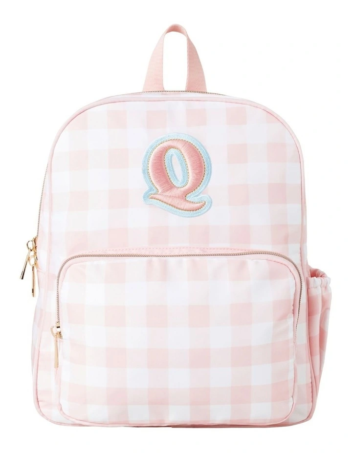 Seed Heritage Check Initial Backpack | MYER