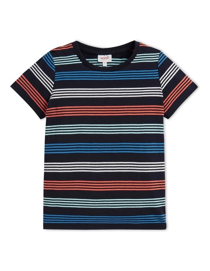 Seed Heritage Multi Stripe Tee | MYER
