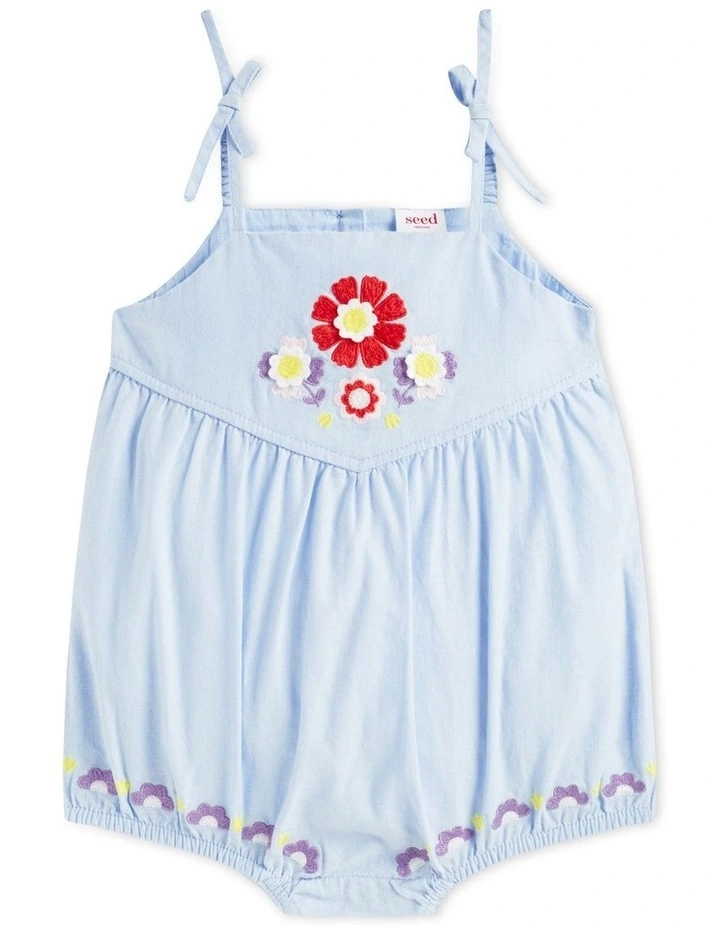 Seed Heritage Embroidered Romper | MYER