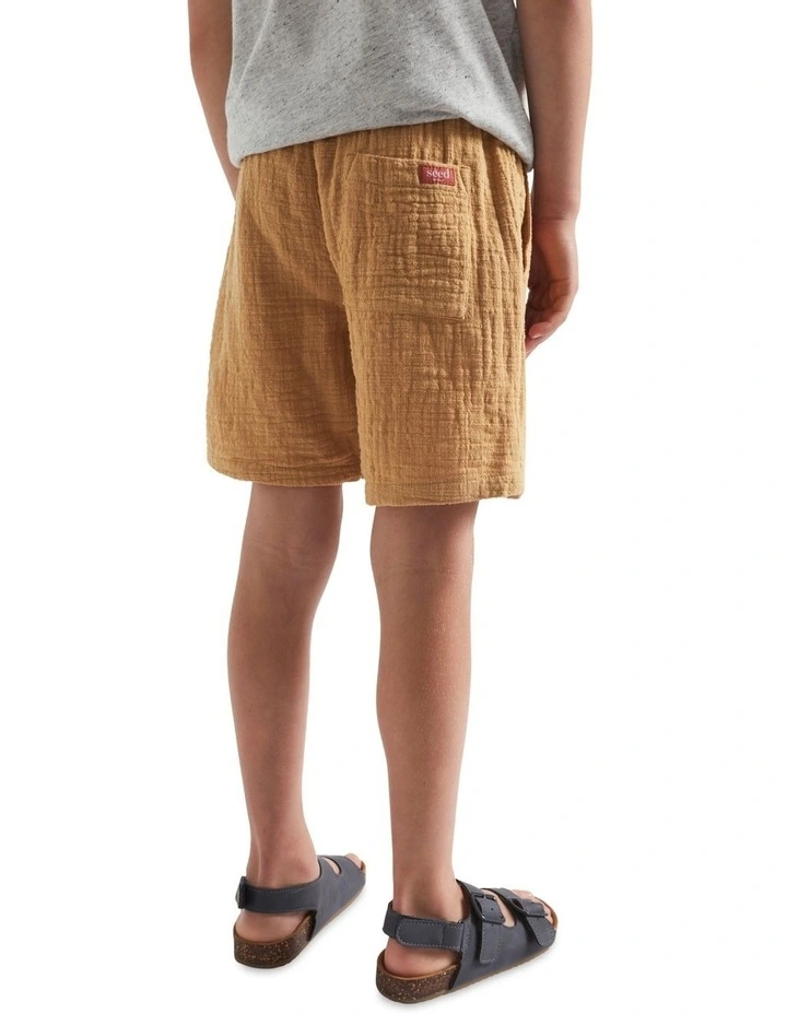 Seed Heritage Cheesecloth Short | MYER