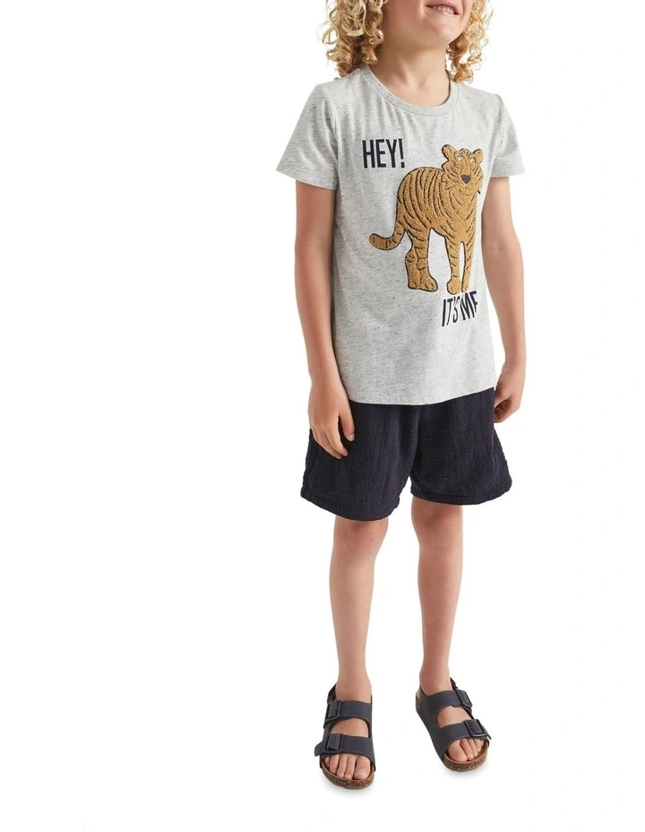 Seed Heritage Cheesecloth Short | MYER