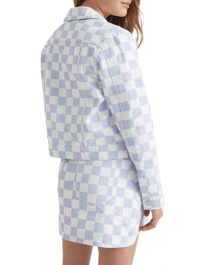 Seed Heritage Check Denim Jacket | MYER