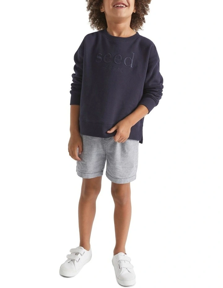 Seed Heritage Core Logo Sweat | MYER