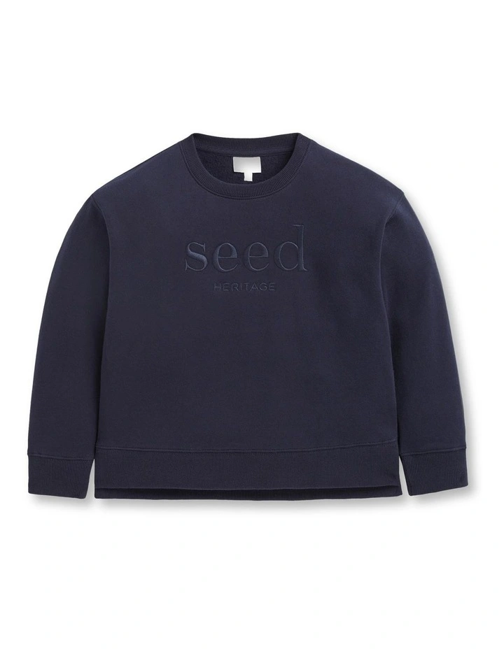Seed Heritage Core Logo Sweat | MYER