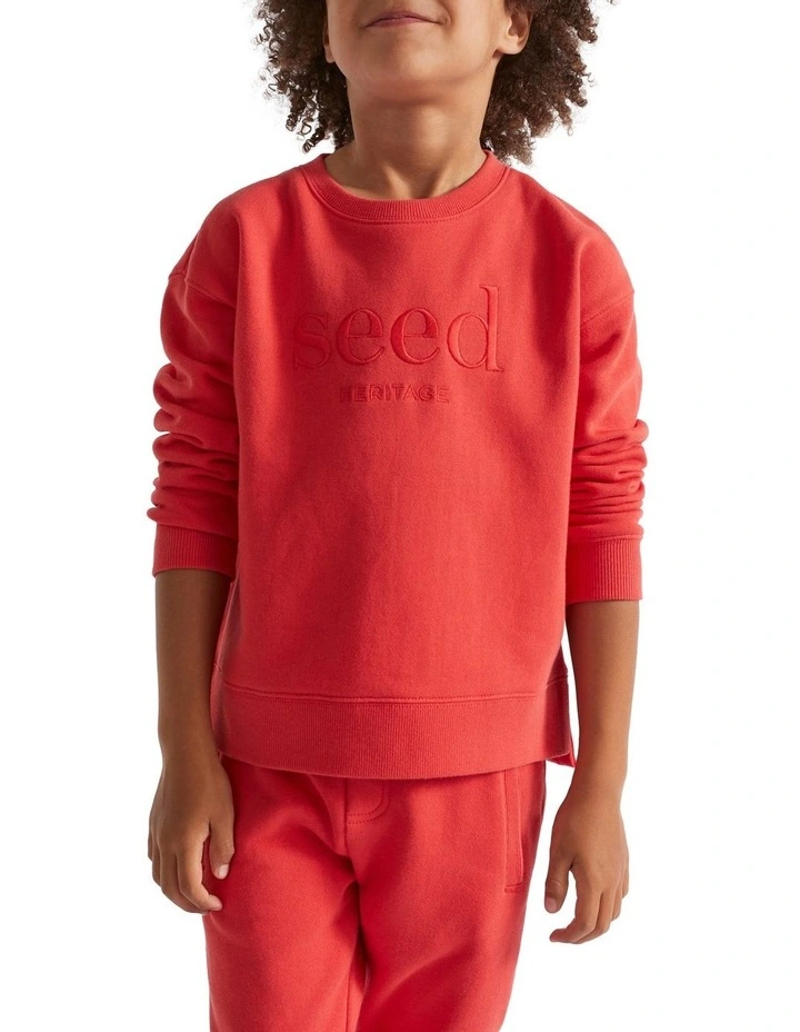 Seed Heritage Core Logo Sweat | MYER