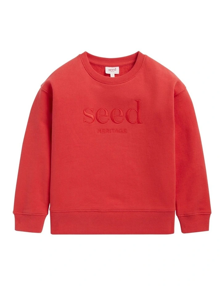 Seed Heritage Core Logo Sweat | MYER