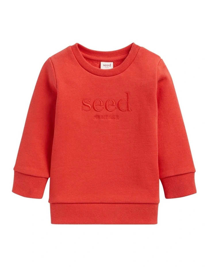 Seed Heritage Core Logo Sweat | MYER