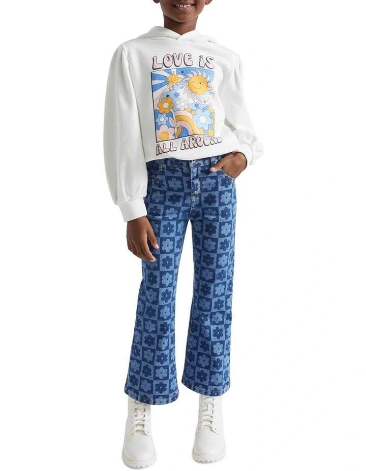 Seed Heritage Checked Jeans in Indigo | MYER