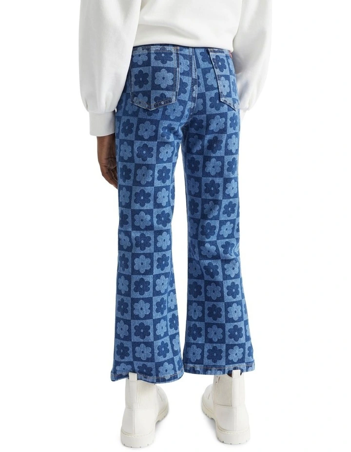 Seed Heritage Checked Jeans in Indigo | MYER