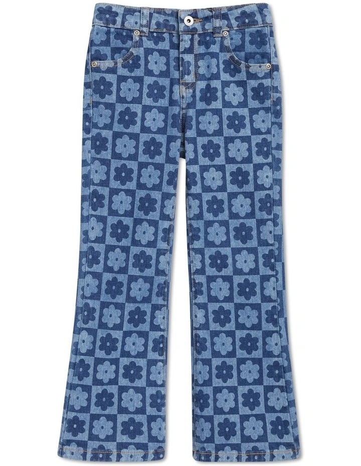 Seed Heritage Checked Jeans in Indigo | MYER