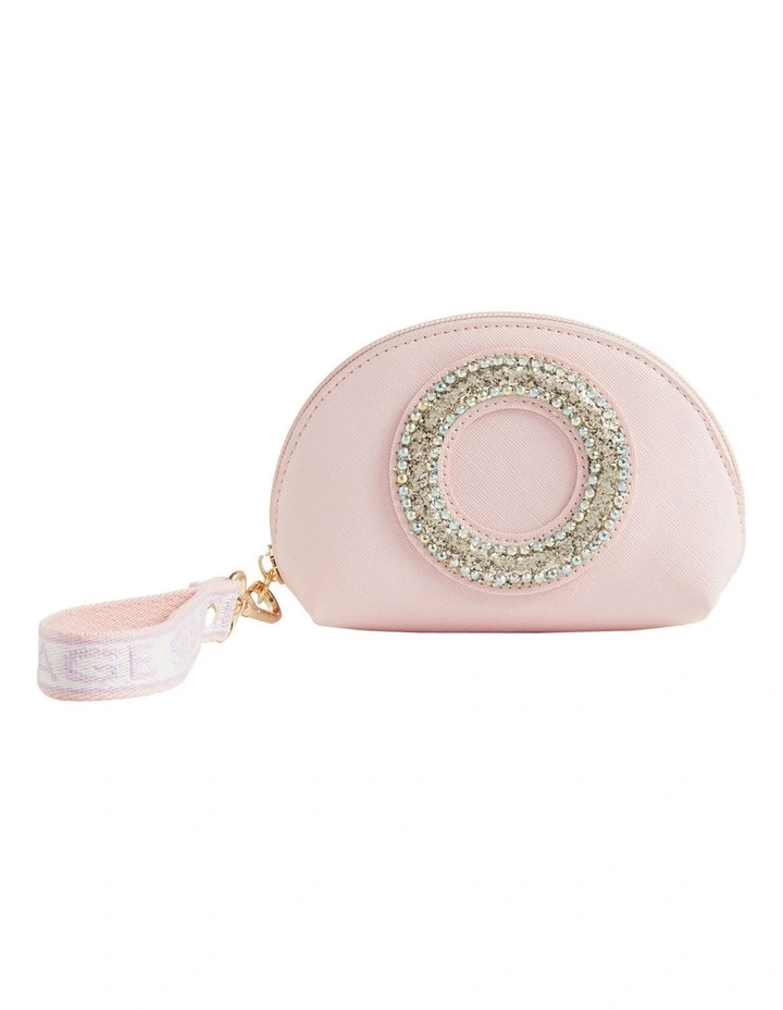 Seed Heritage Glitter Initial "O" Purse in Pink | MYER