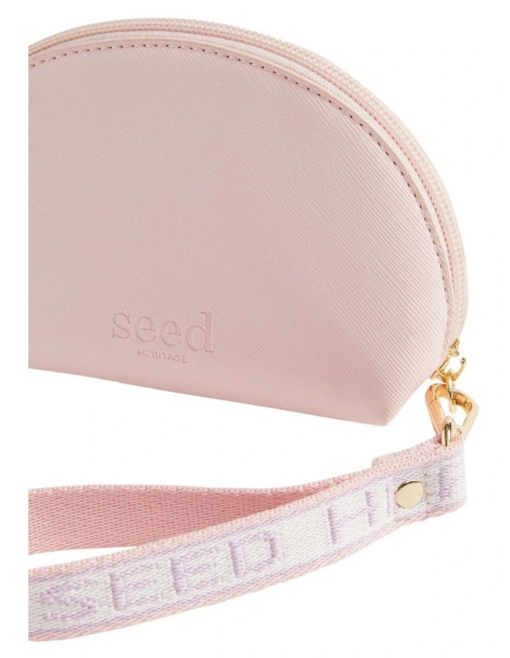 Seed Heritage Glitter Initial "T" Purse in Pink | MYER