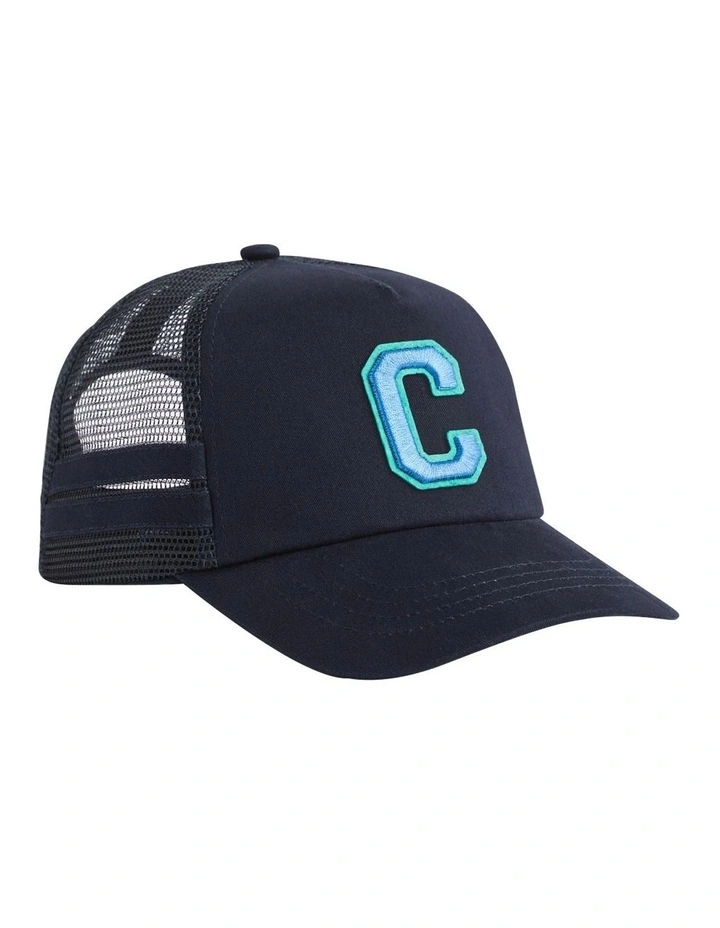 Seed Heritage Initial "C" Cap in Navy | MYER