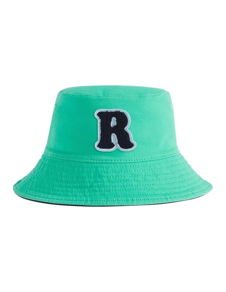 Seed Heritage Reversible Initial "R" Bucket Hat in Navy | MYER