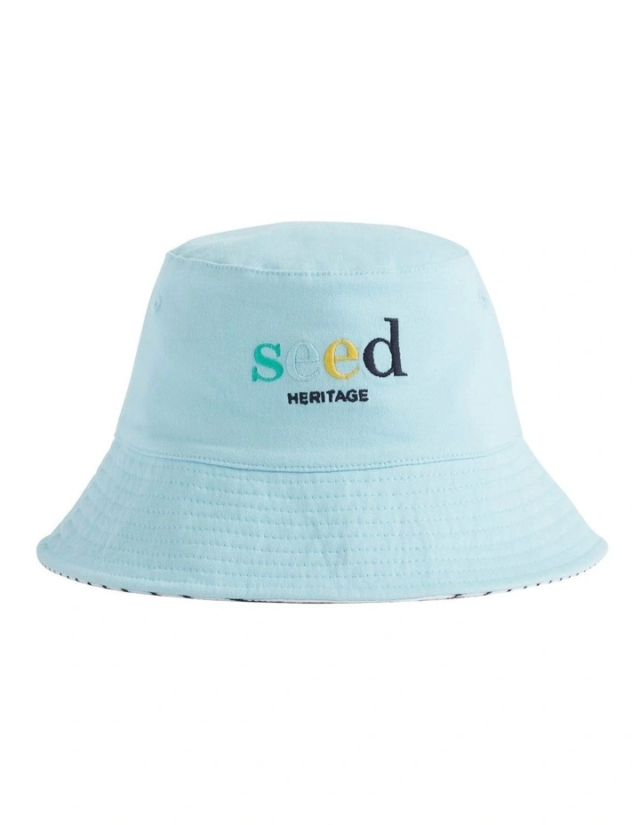 Seed Heritage Bucket Hat in Blue | MYER